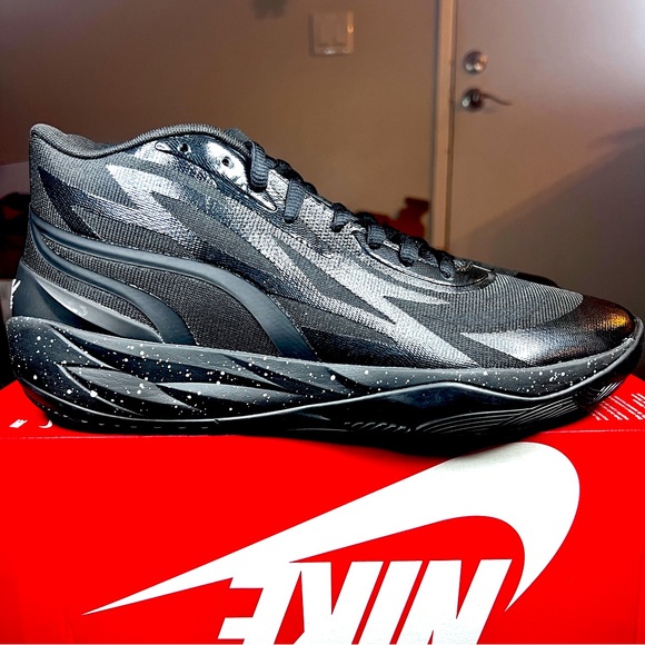 Puma | Shoes | Puma Mb2 Oreo Lamelo Ball Black White Mens Basketball ...